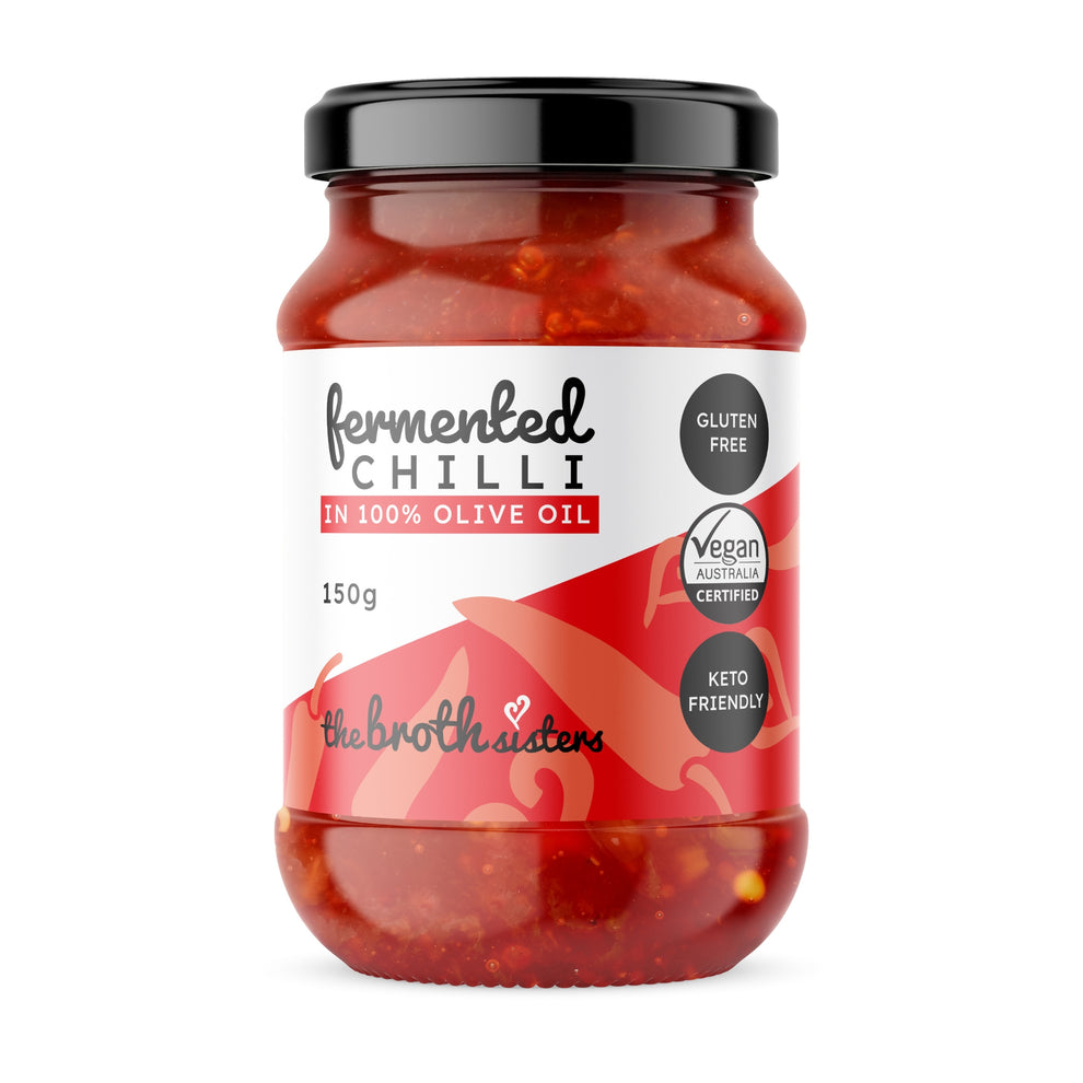Authentic Fermented Chilli Paste -No seed oils – The Broth Sisters store